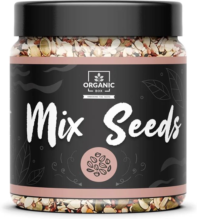 Super Seed Trail Mix 200g - 5 Super Seeds in 1 Mix| Mix Seeds for ...