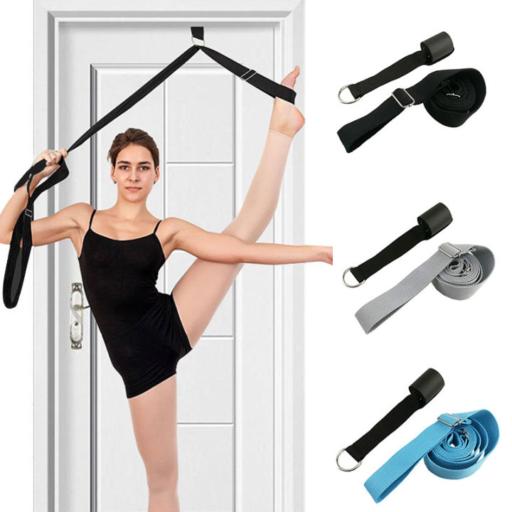 Women Door Flexibility Stretching Leg Stretcher Strap for Ballet Cheer ...
