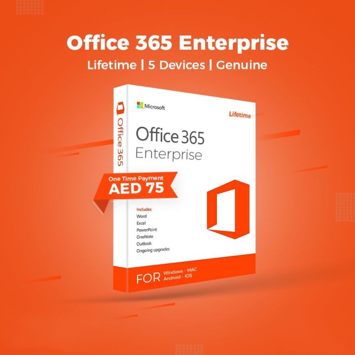 Office 365 lifetime 5 Devices Online Activation for windows ,macbook | Daraz.lk