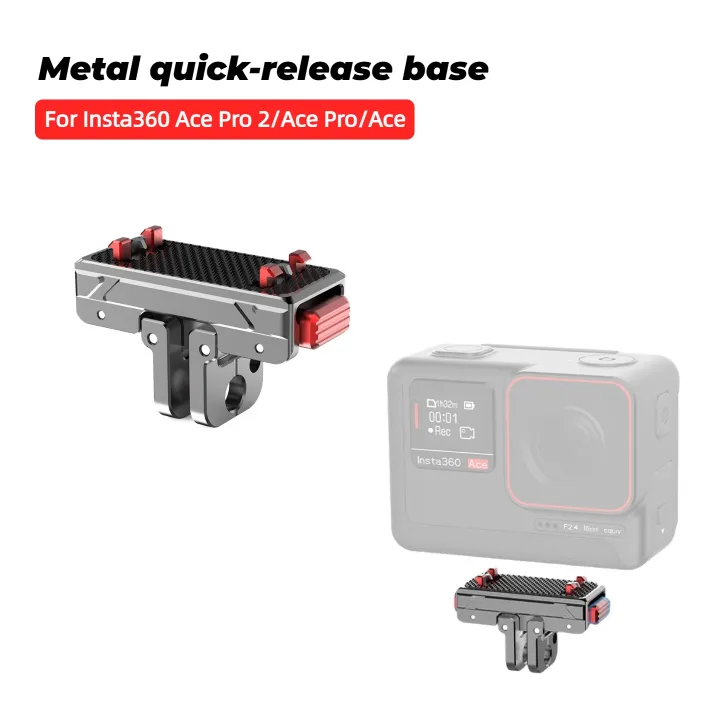 Magnetic Quick Release Adapter for Insta360 Ace/Ace Pro ONE X2 Gopro 12 ...