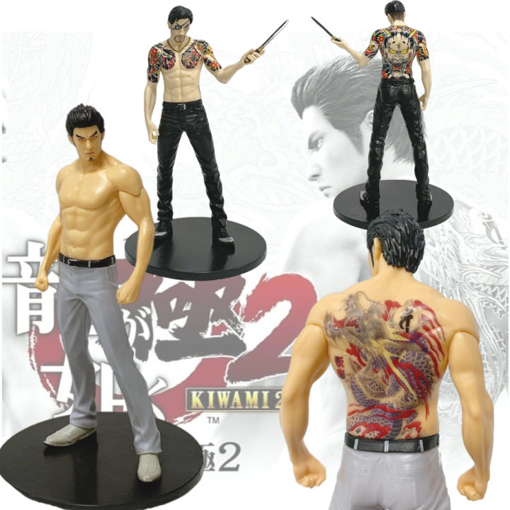 17cm YAKUZA Yakuza Figure Kiryu Kazuma Goro Majima Action Anime Figure ...