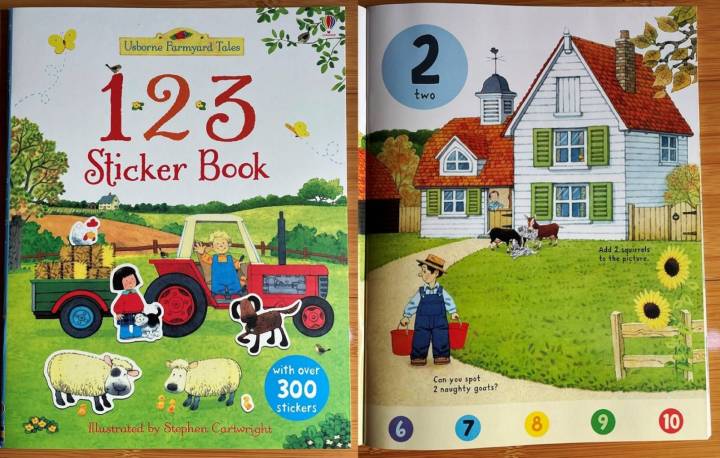 🌟New arrival🌟Sticker Book sticker book sticker book (content in English ...