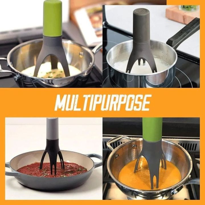 Automatic Pan Stirrer, Cooking Stirrer with Food-Grade Nylon Legs ...