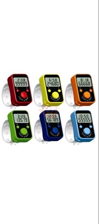 Digital Tasbeeh Counter With Time and date Function Hand Ring Finger ...