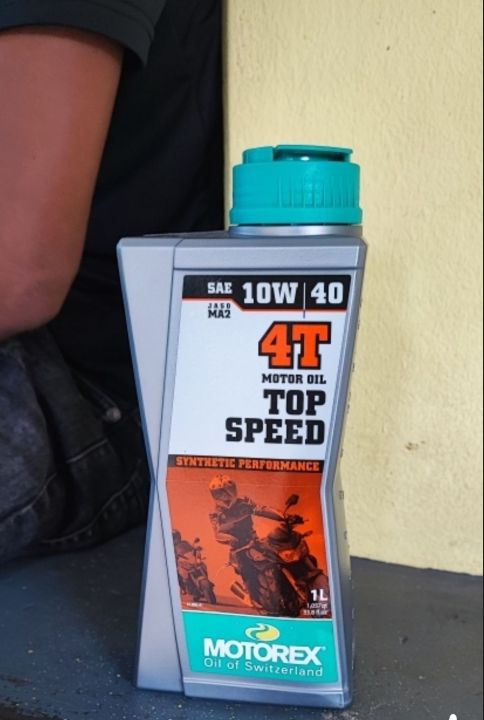 Motorex 10W40 Top Speed Synthetic Engine Oil 1L. | Daraz.com.bd
