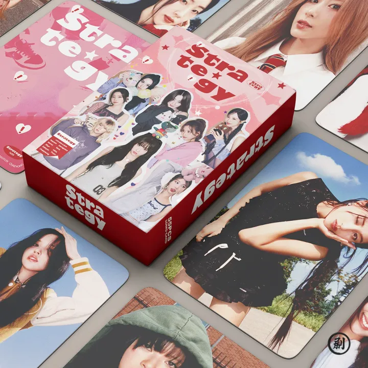 55PCS TW 14th Album STRATEGY Photo Cards Set - Korean Idol Collectible ...