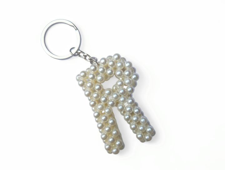Alphabet Keychains Of Beads | Daraz.pk