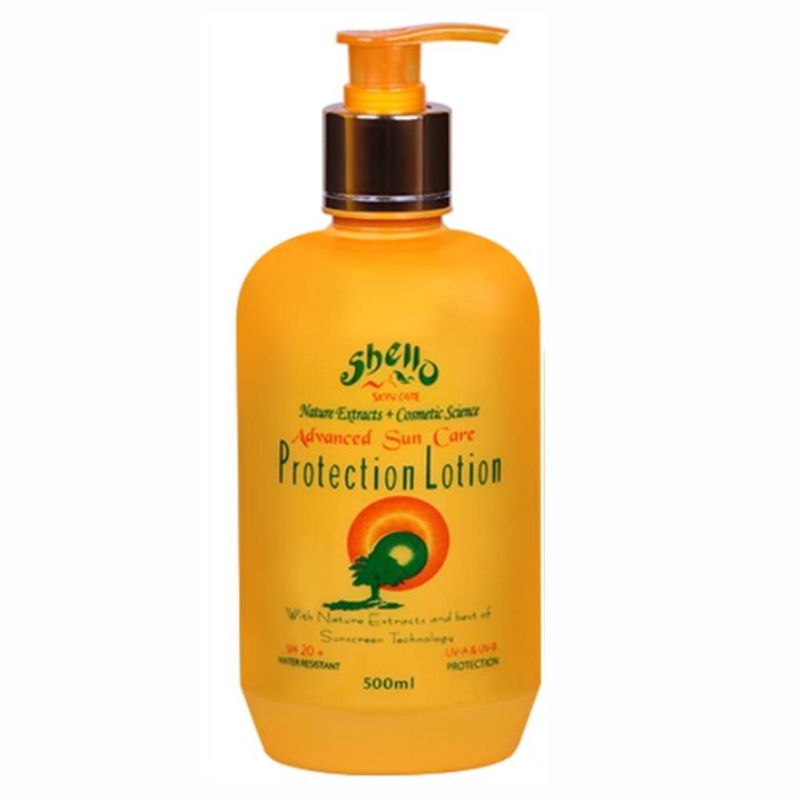 SHELLO SUN PROTOCTION LOTION- 500ML | Daraz.lk