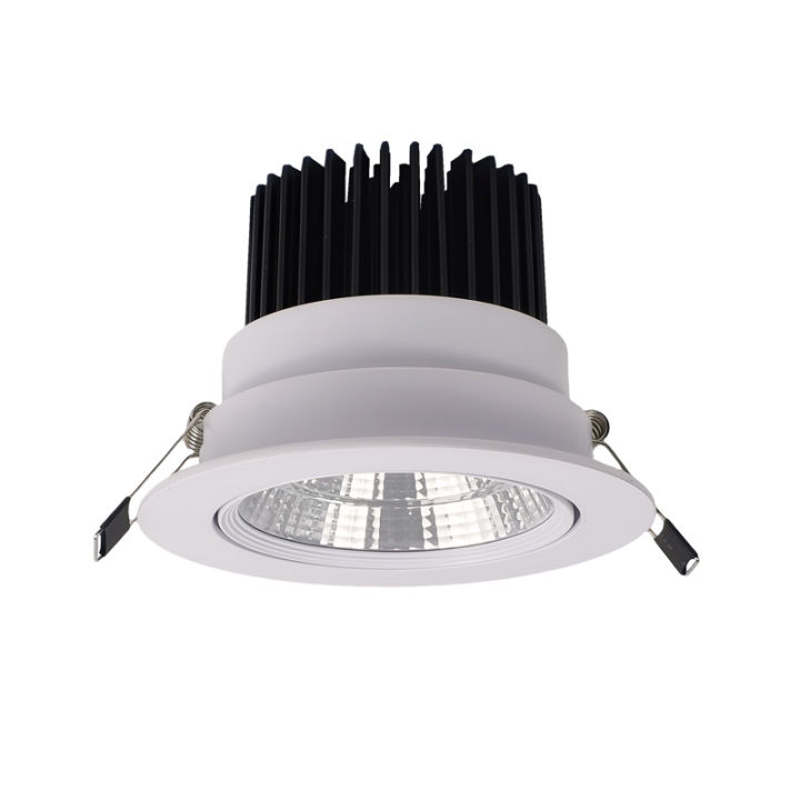 COB LED Downlight Spot Light 3W 5W 7W 10W Dimmable 220V Black Silver ...