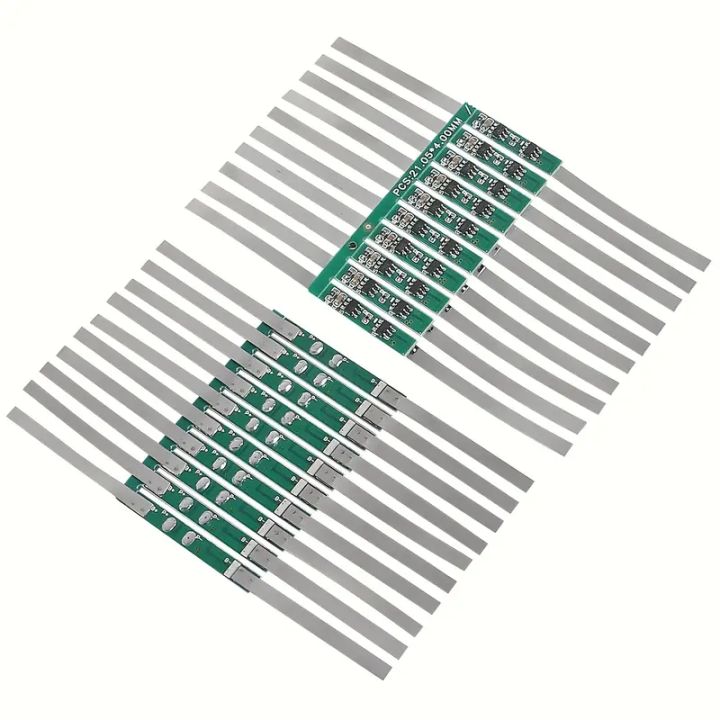 10/20 Pcs 1S 3.7V 3A Lithium-Ion Battery BMS PCM Protection Board PCM ...