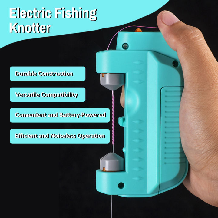 Electric Fishing Knotter Automatic GT Fishing Line Knotting Machine ...