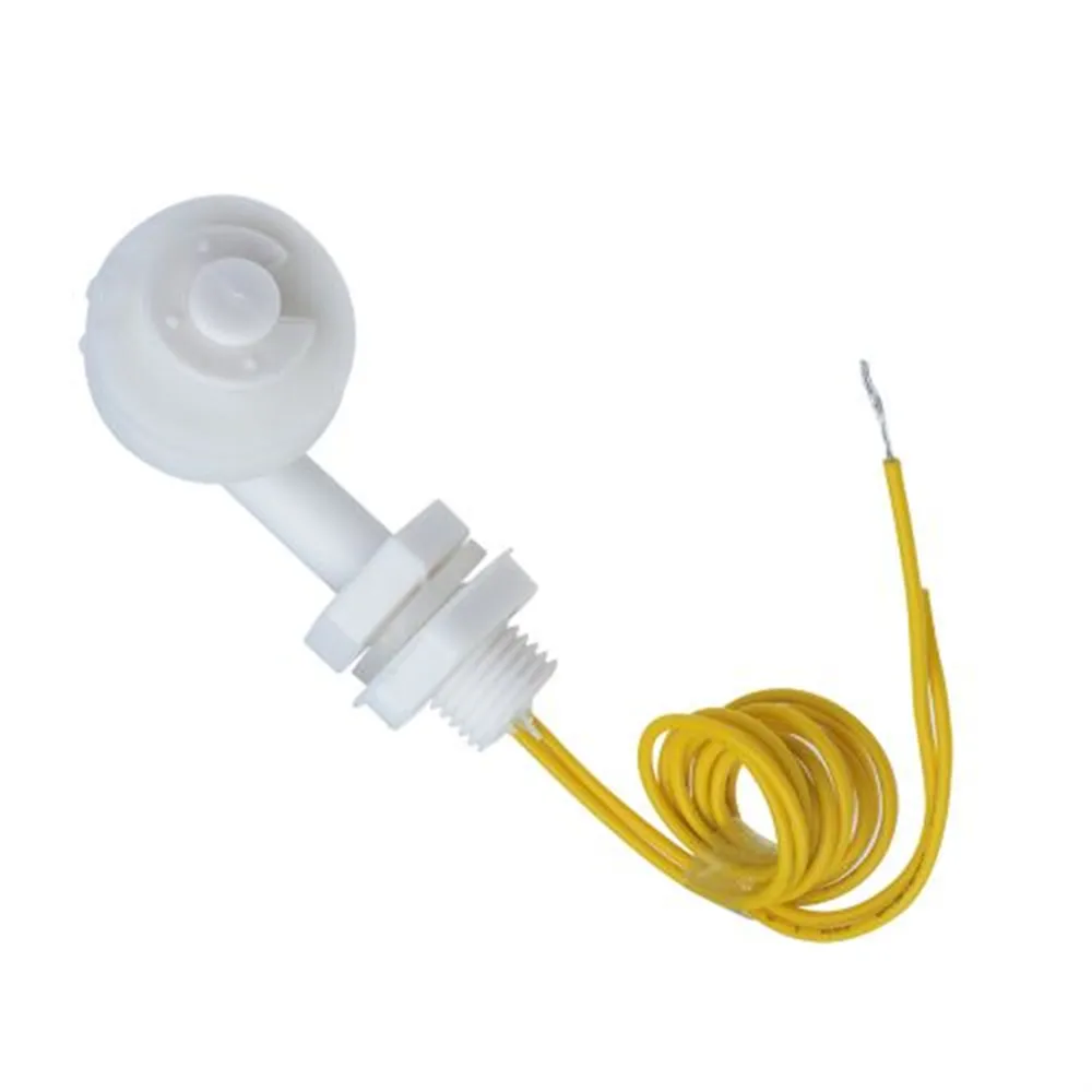 DC 220V Liquid Water Level Sensor Float Switch Right Angle Flow Measuring Instruments Tools for ...