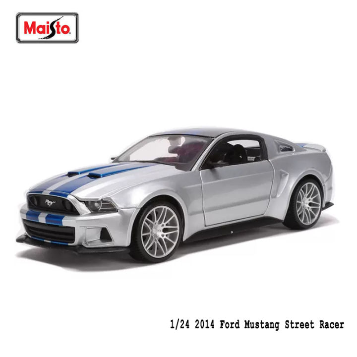 Maisto 1:24 2014 Ford Mustang Street Racer Super Duty car model die ...