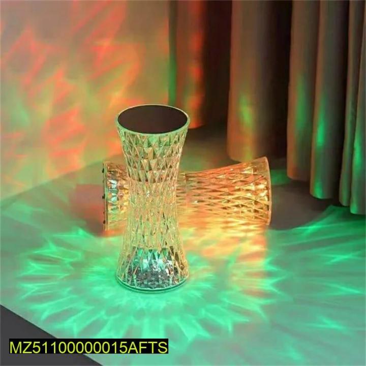 LED crystal Table Lamp 16 Color | Daraz.pk