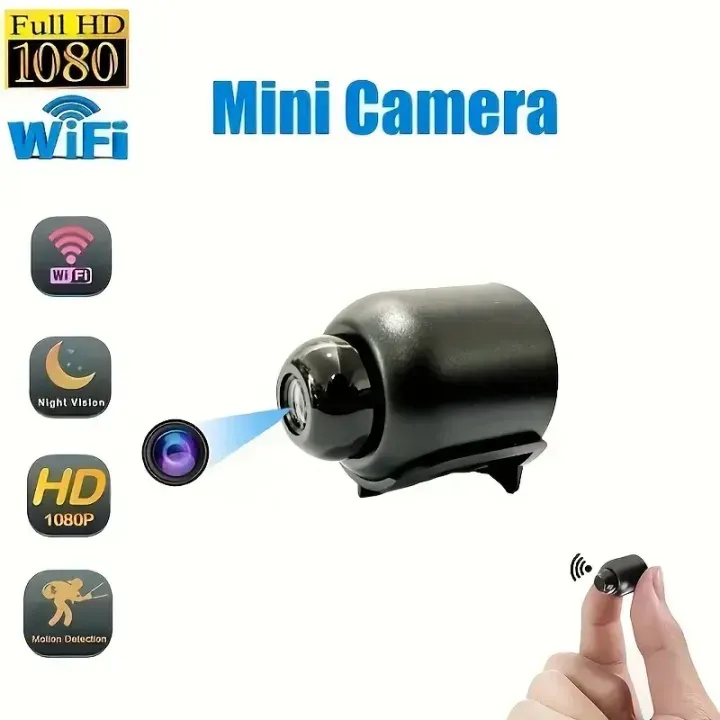 Full HD 1080P Small IP Camera Night Vision video Camera Motion ...