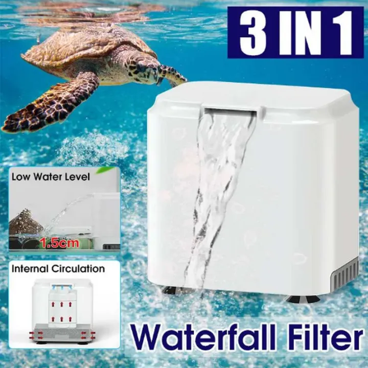 3 in 1 Low Noise Aquarium Filter Water Filter Fish Tank Internal ...