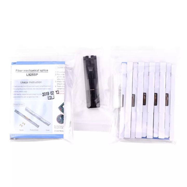 5 PCs L925BP FTTH Optical Fiber Mechanical Splice Fiber Optic Drop ...