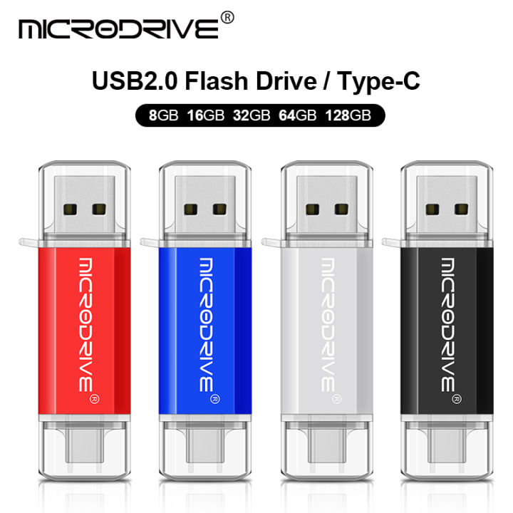 Pendrive Type C OTG USB Flash Drive 128GB 64GB 32GB 16GB 8GB 4GB USB ...