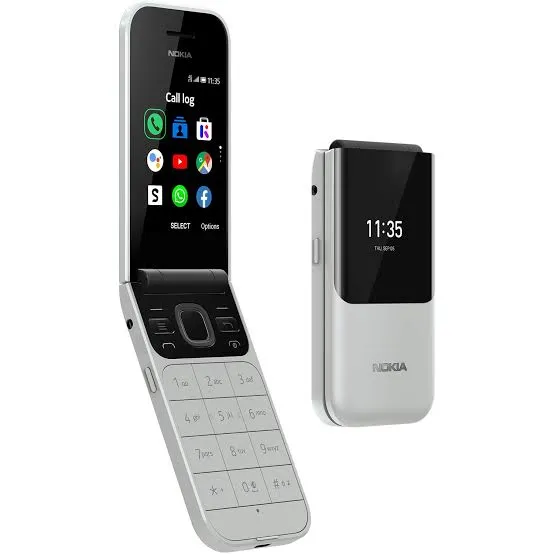 Nokia 2720 folding phone double screen new box pack PTA approved double ...