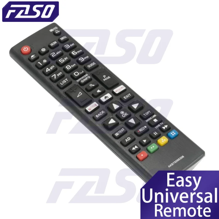 FASO HIGH QUALITY ABS REMOTE CONTROL AKB75095308 FOR LG SMART TV 433MHZ ...