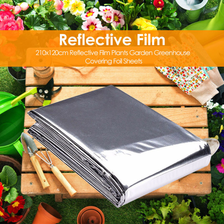 210x120cm Silver Reflective Film Good Solar Radiation Transmission ...