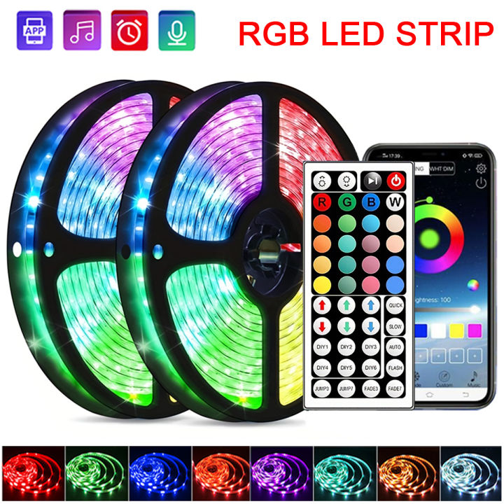 Led Lights for Room RGB Led Strip Color Changing RGB Tape Lights for ...