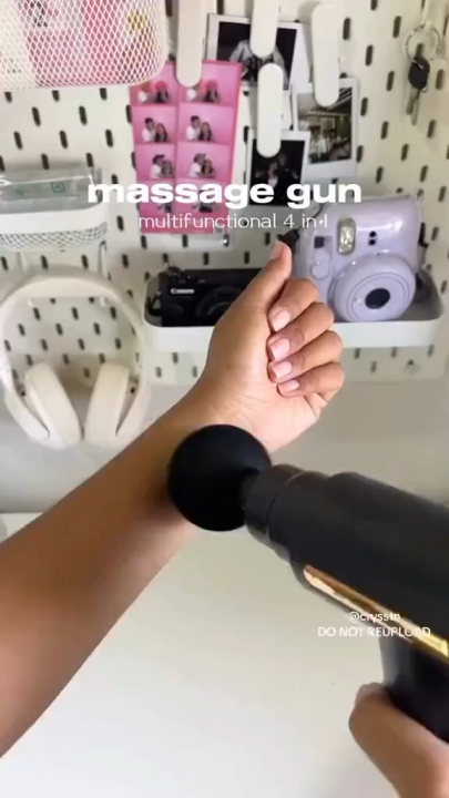 Muscle Massage Gun – Handheld Deep Tissue Massager for Pain Relief ...