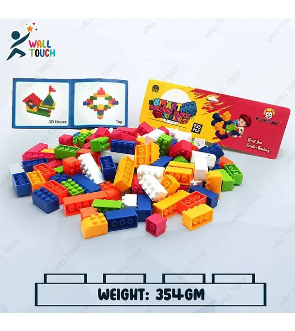 Play and Learn Educational Building Blocks Lego Set For Kids - 135 Pcs ...