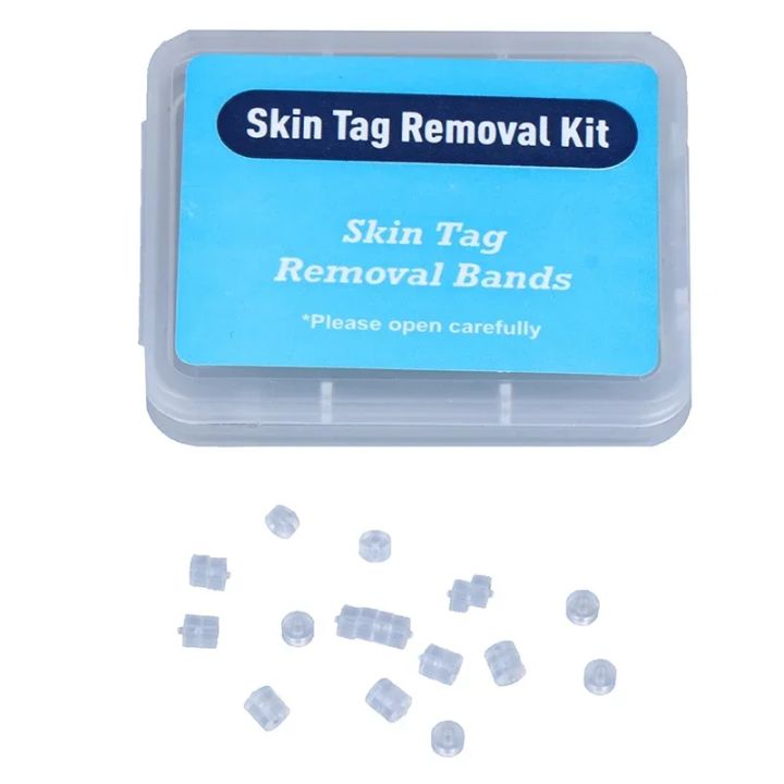 30pcs/pack Skin Tag Removal Rubber Bands Micro Band Non Toxic Face Care ...