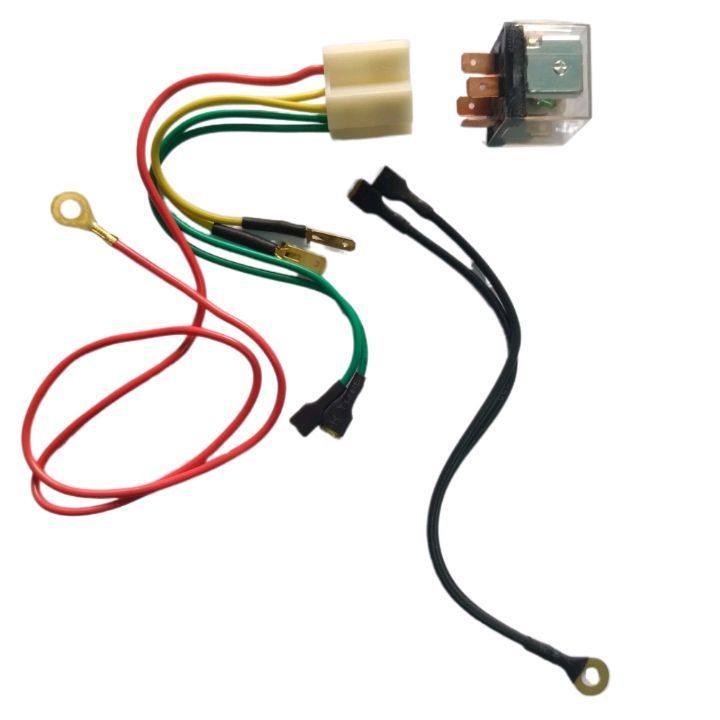 Horn Relay Socket Wiring Harness 4 pin 12v Universal | Daraz.lk