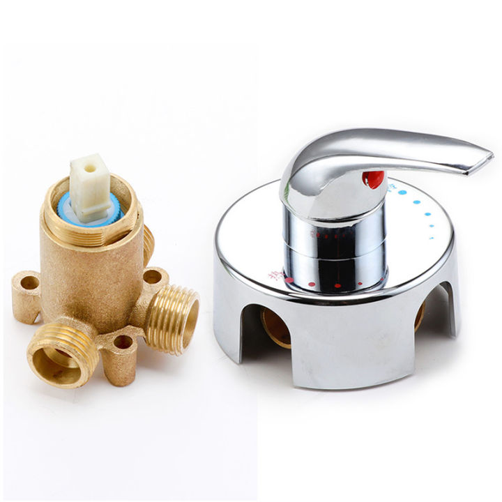 Wall-mounted mixing valve shower valve hot and cold switch | Daraz.com.bd