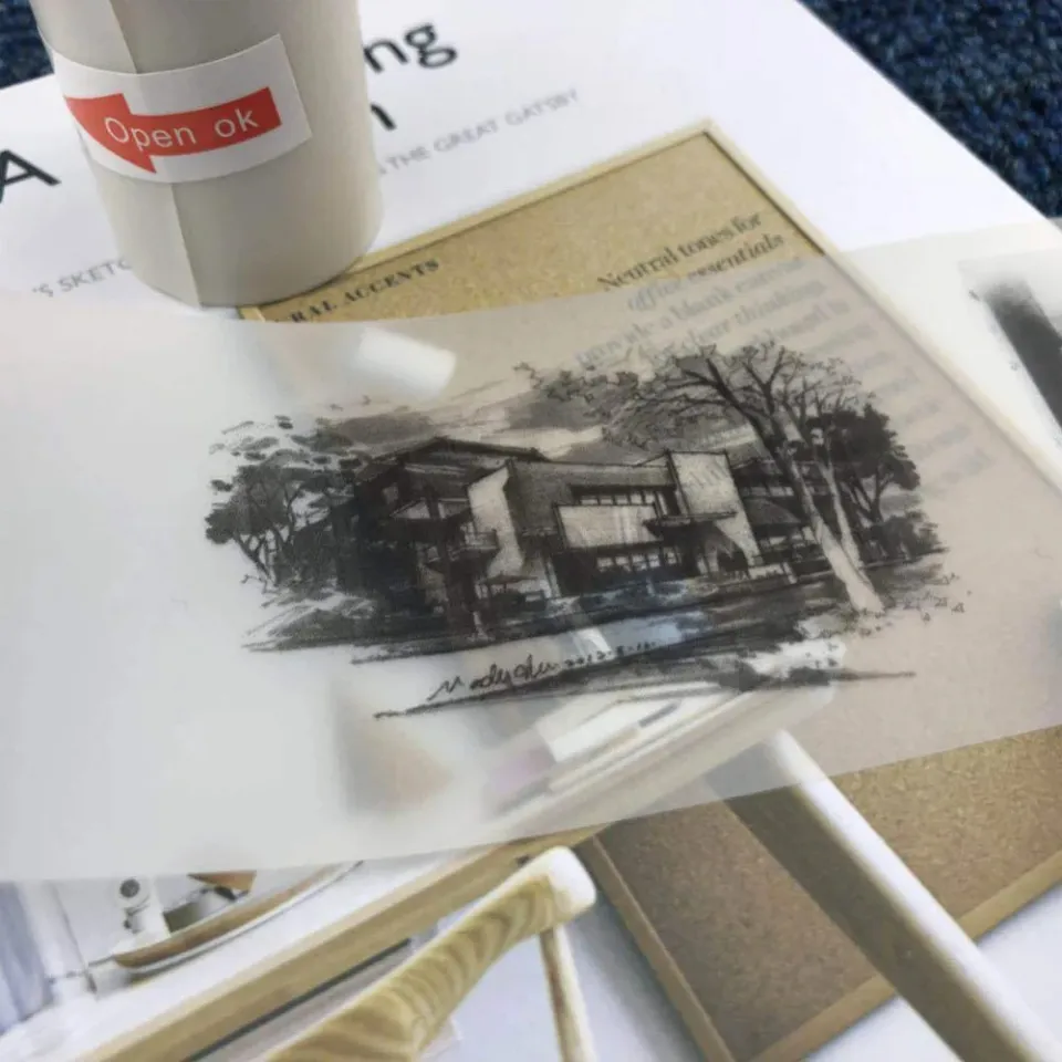 57MM X 30MM Adhesive Transparent Thermal Paper Clear Thermal Sticker Paper For Mini Thermal Printer Photo Printing Paper Daraz .bd