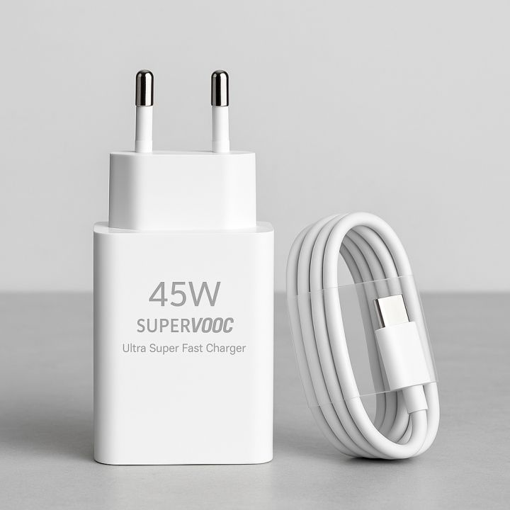 Premium & SEO-Friendly): Realme 45W SuperVOOC Original Fast Charger ...