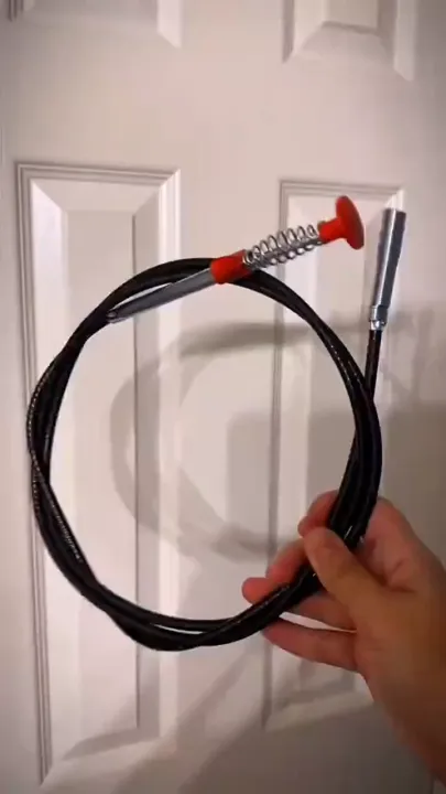 5ft Stainless Steel Drain Cleaner Wire Spring Stick – Flexible Sink ...