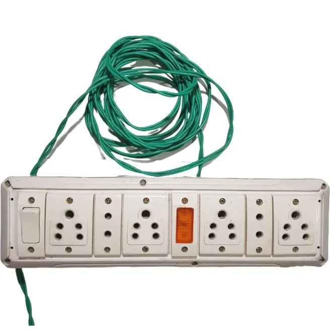 Multiplug Extension Cord Heavy Duty 5Meter Hand Made By Shanti Electric ...