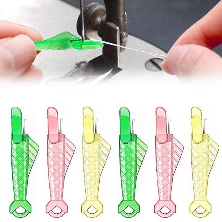 Mini Automatic Needle Threader Diy Tool Home Hand Sewing Machine Device