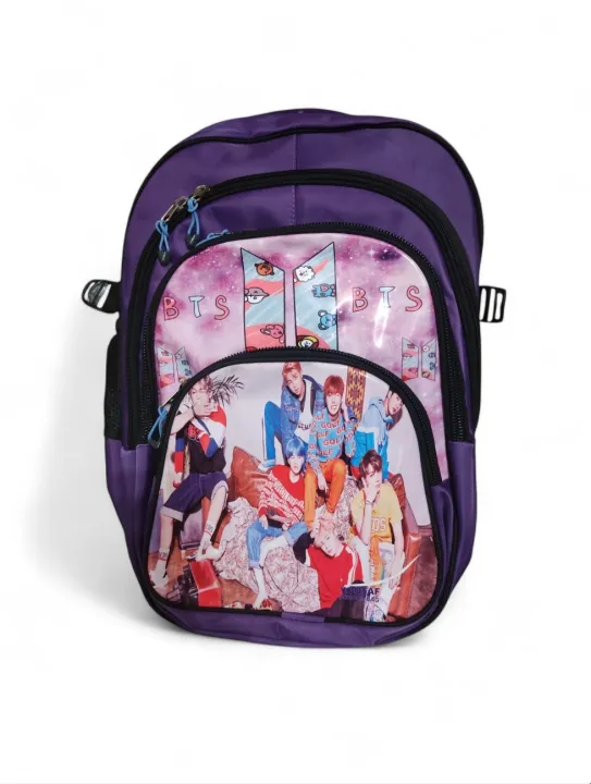 BTS backpack bag for school or college students | Daraz.pk