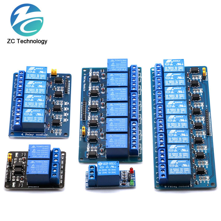 5V 12V 1 2 4 6 8 channel relay module with optocoupler. Relay Output 1 2 4 6 8 way relay module ...