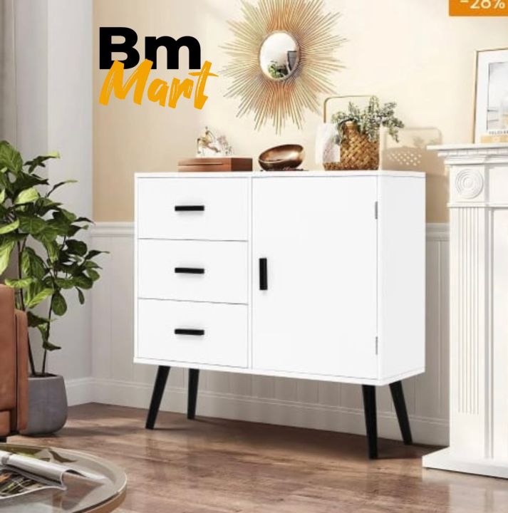 BM-MART 3 dawers/1 cabinet with legs (H30)(L30)(D12) | Daraz.pk