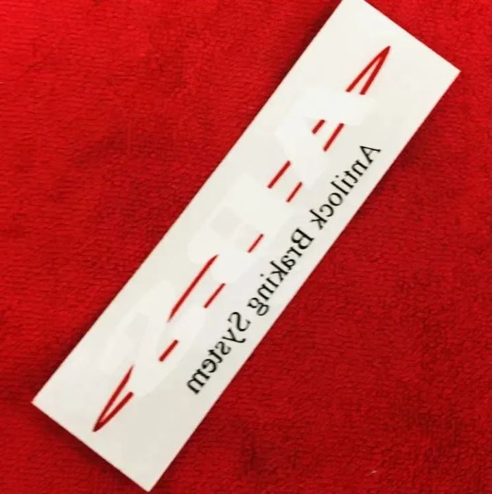 Suzuki swift rear ABS sticker 01... | Daraz.pk