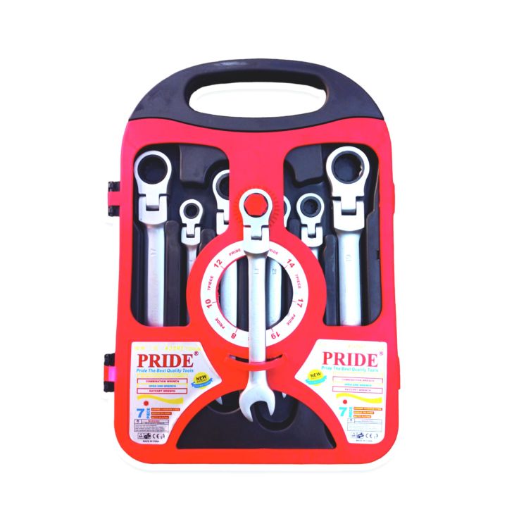 7 in 1 Folding Rachet spanner set PRIDE Heavy duty | Daraz.pk