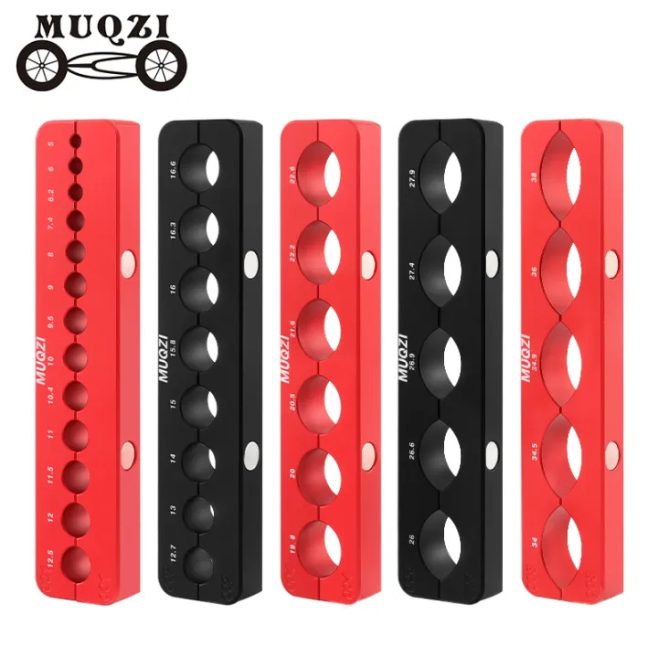 MUQZI Universal Aluminum Magnetic Vice Jaw Clamp 5–45mm Bike Table Vise ...