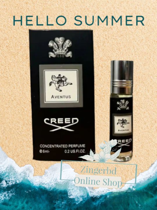 Creed Aventus Concentrated Perfume Oil Long Lasting Non-alcoholic ...