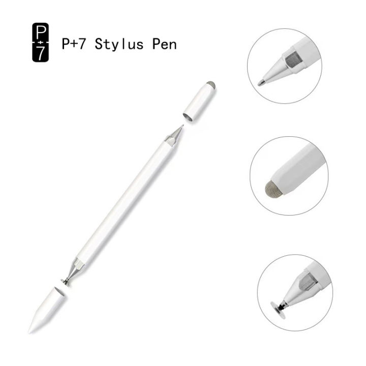 P+7 Universal Three Pen Tips Stylus For Android IOS Capacitive Screen ...