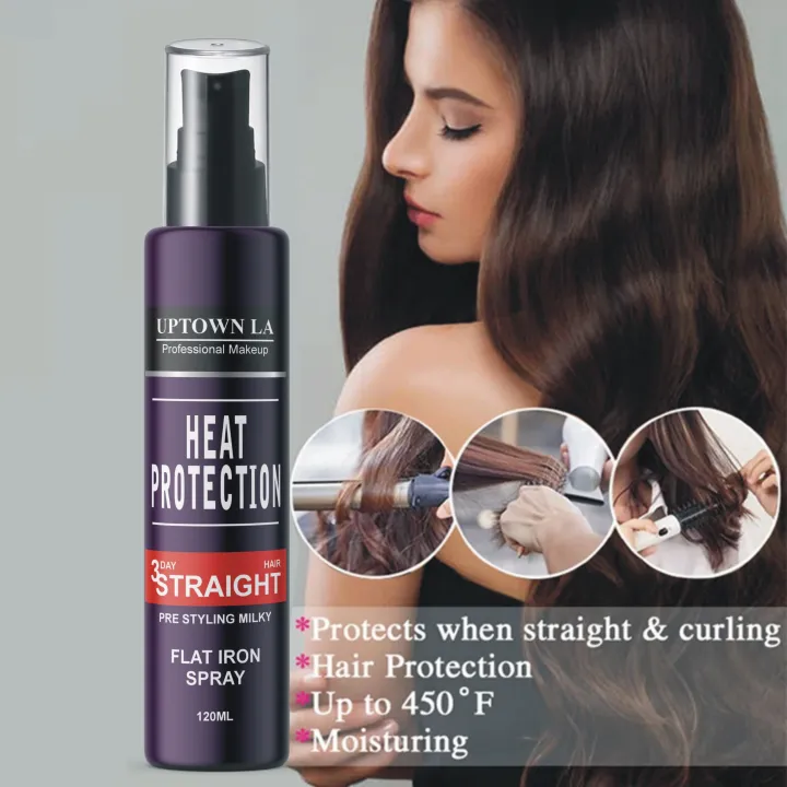 UPTOWN LA Heat Protection Spray For Hair Leave-in Heat Primer Thermal ...