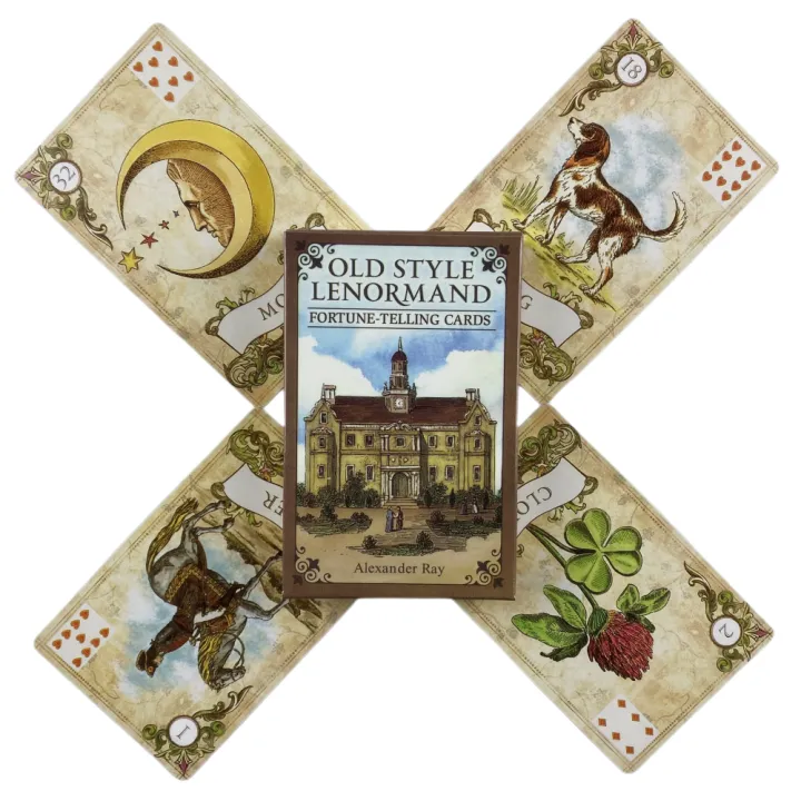 Old Style Lenormand Fortune-Telling Cards A 38 English Fate Divination ...