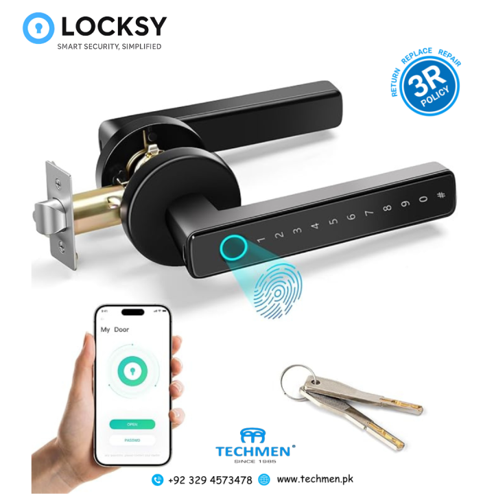 Smart Lock System | Biometric Fingerprint Door Lock | Modern ...