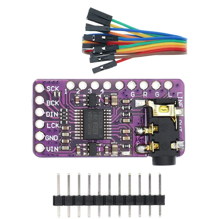 PCM5102A Interface I2S DAC Decoder GY-PCM5102 I2S Player Module For ...