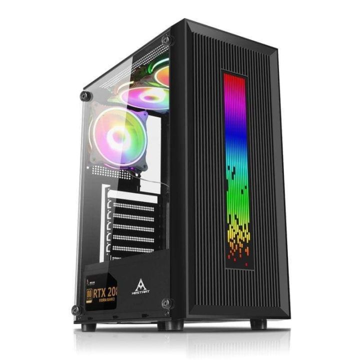 RGB Front Side Glass Gaming Conputer Casing | Daraz.lk