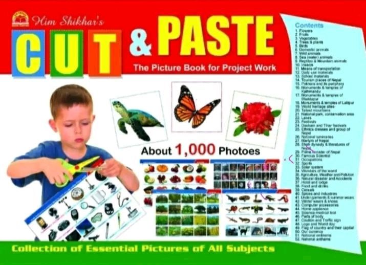Cut and Paste for Children Books | Daraz.com.np